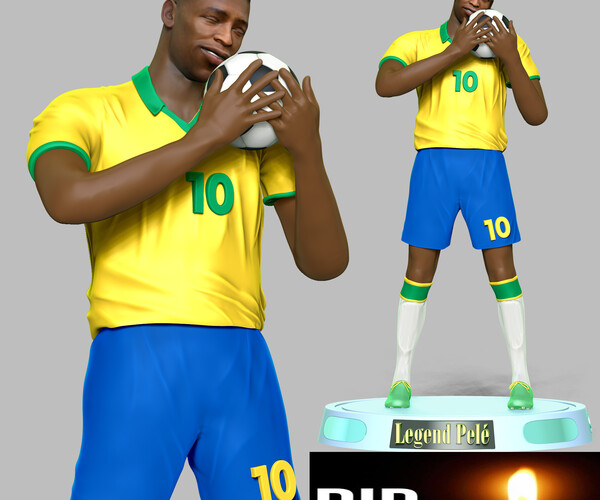 ArtStation - Legend Pelé | Resources