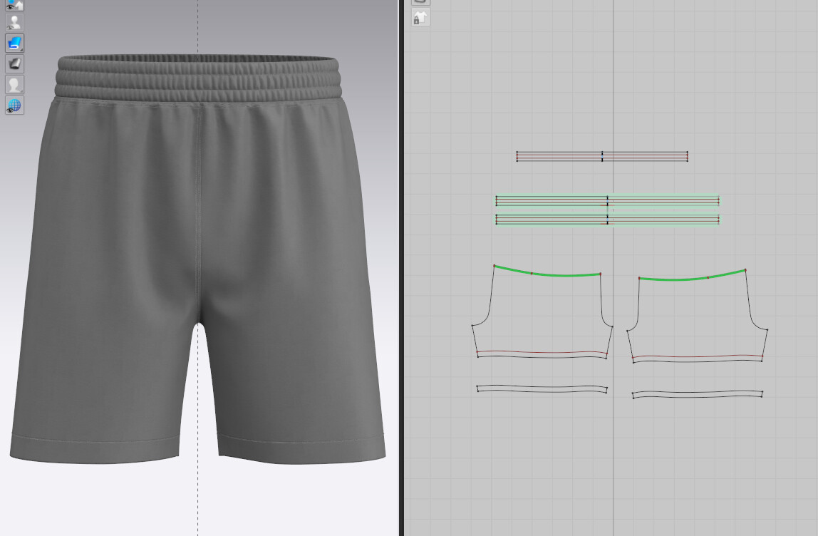 ArtStation - Football Shorts 3d Model | Resources