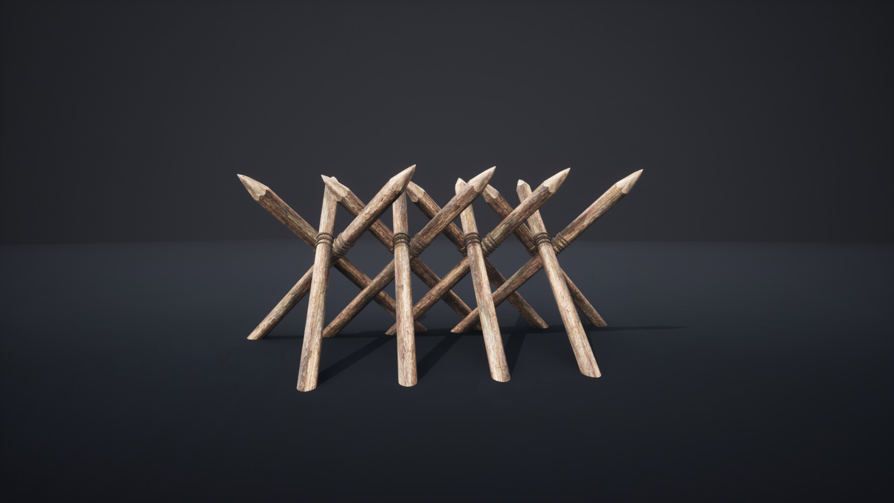 ArtStation - PALISADE BARRIER BARRICADE WALL DAM MEDIEVAL WOODEN ...