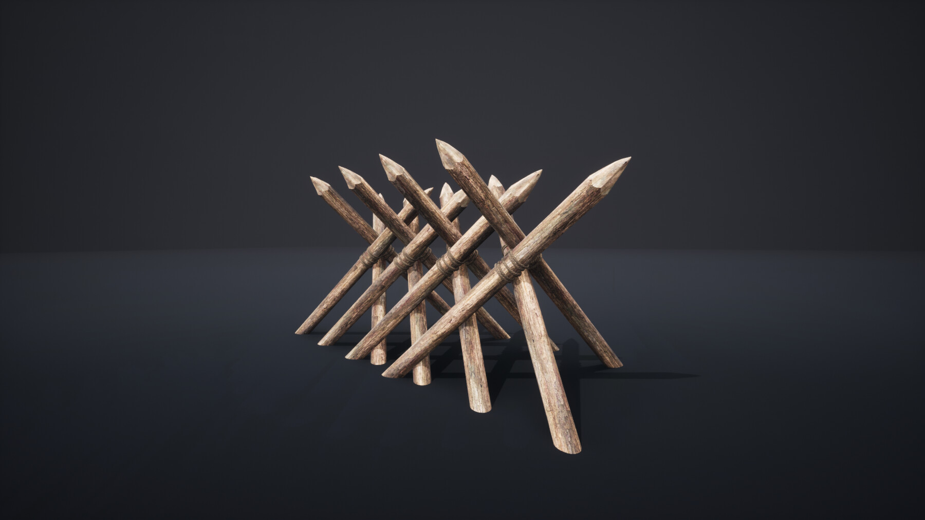 ArtStation - PALISADE BARRIER BARRICADE WALL DAM MEDIEVAL WOODEN ...