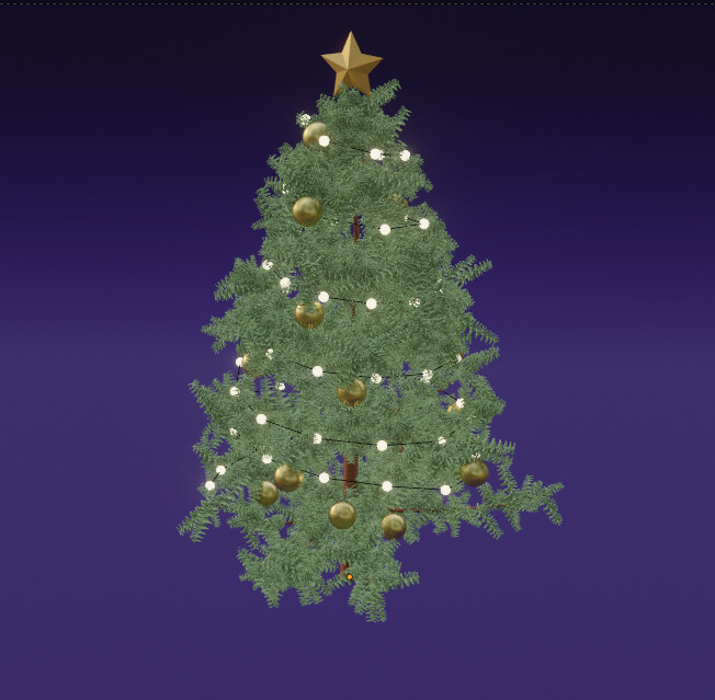 ArtStation - Christmas tree | Resources