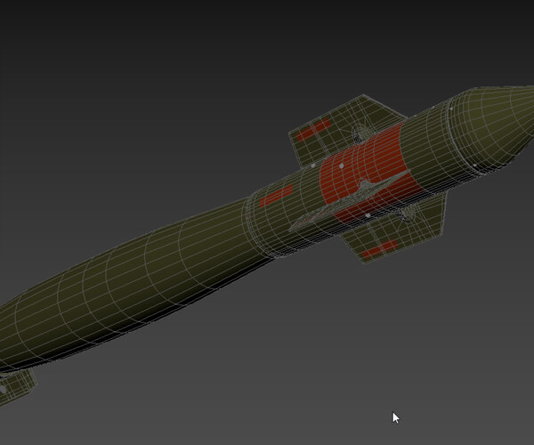 ArtStation - GBU-10 Paveway II Laser Guided Bomb 3D Model | Resources