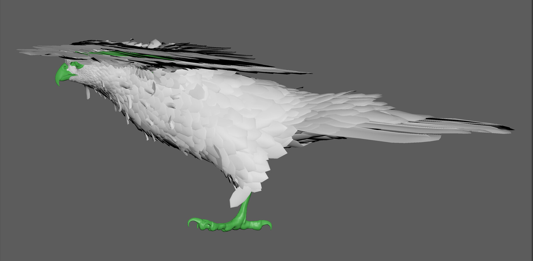 ArtStation - 鹰隼Eagle Falcon Model | Resources