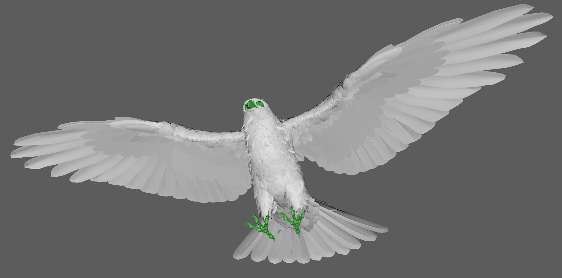 ArtStation - 鹰隼Eagle Falcon Model | Resources