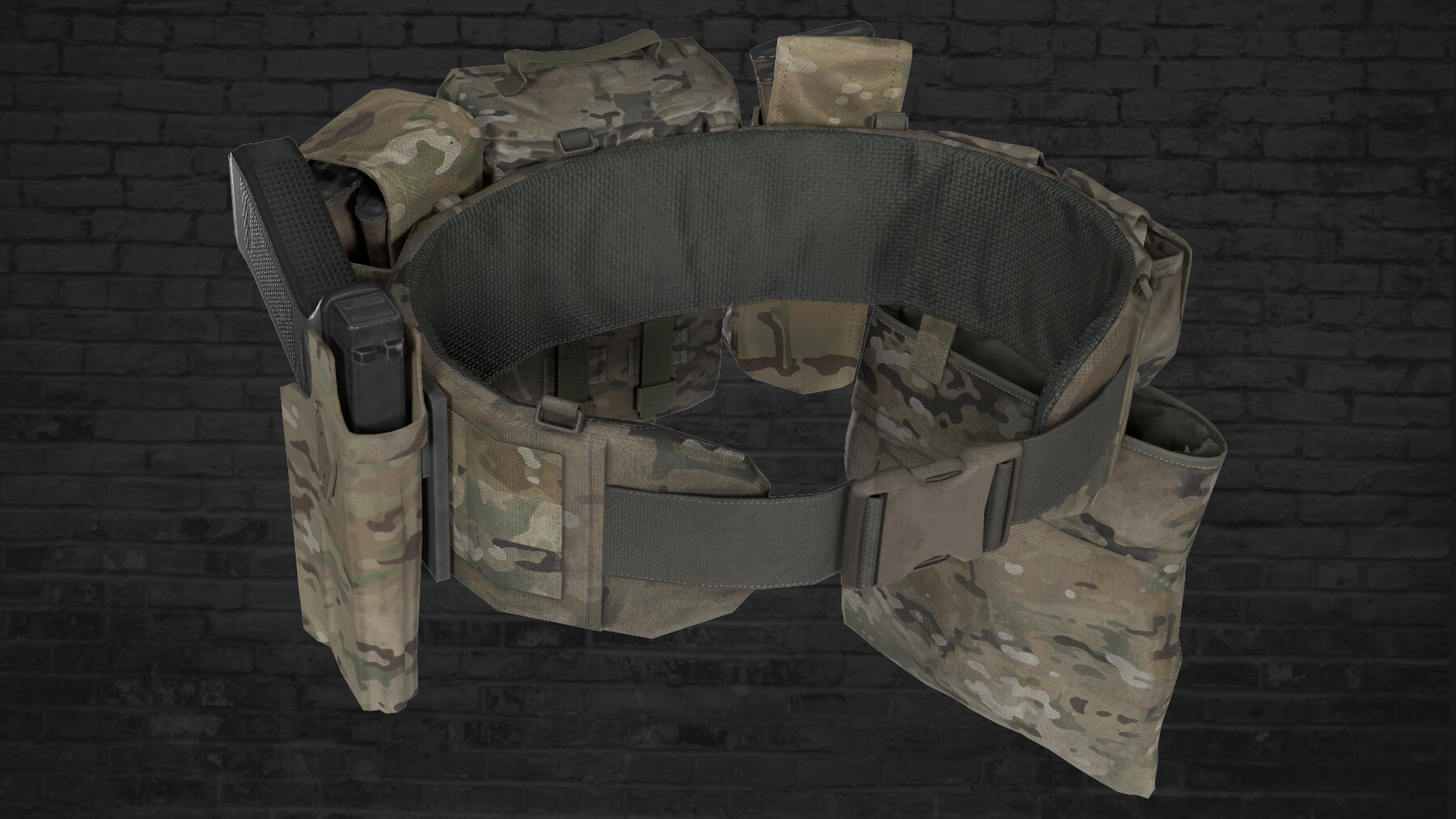 ArtStation - MILITARY Game Ready Warbelt Vector V1 Low-poly 3D model ...