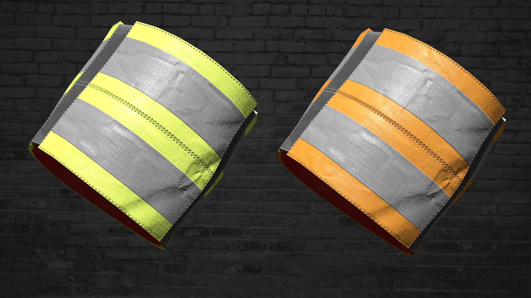 ArtStation - MILITARY Reflective Arm Band Low-poly 3D model | Game Assets