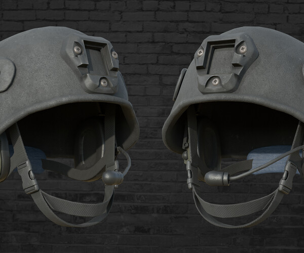 ArtStation - MILITARY Game Ready Kiver RSP Russian Helmet Low-poly 3D ...
