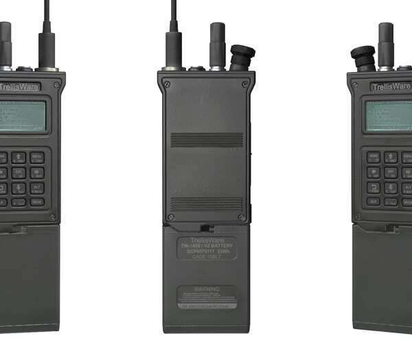 ArtStation - MILITARY Trellis Ware TW-950 TSM Radio Low-poly 3D model ...