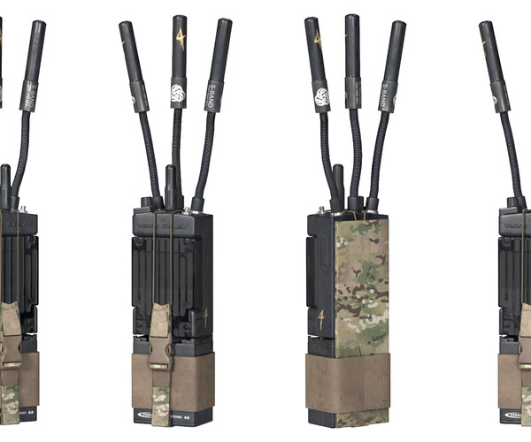 ArtStation - MILITARY Game-Ready Persistent Systems MPU5 Wave Relay ...