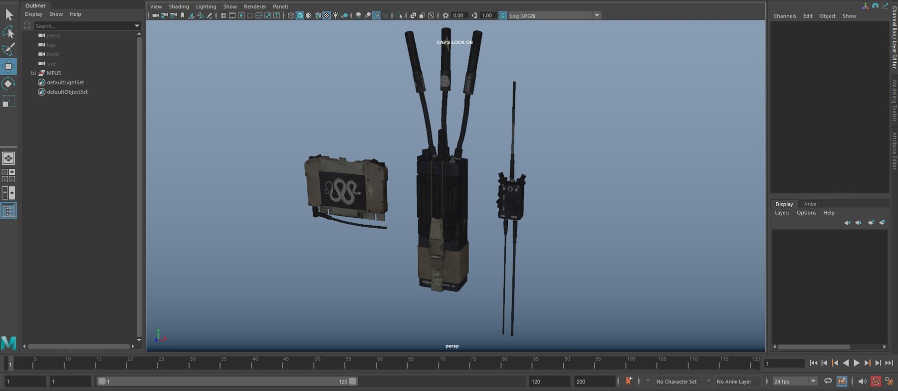 ArtStation - MILITARY Game-Ready Persistent Systems MPU5 Wave Relay Radio 3D model | Game Assets