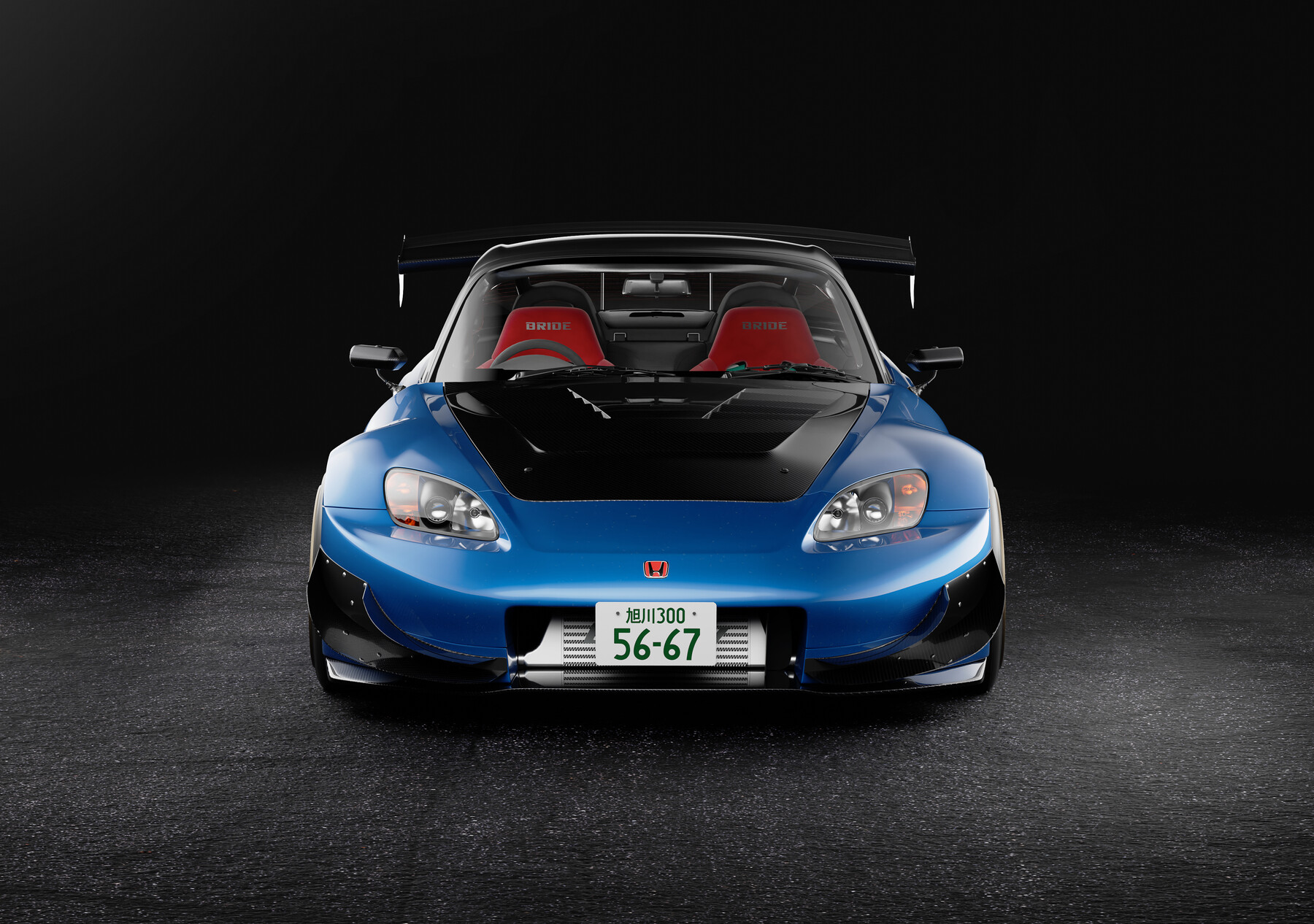 ArtStation - Honda S2000 Amuse GT1 | Game Assets