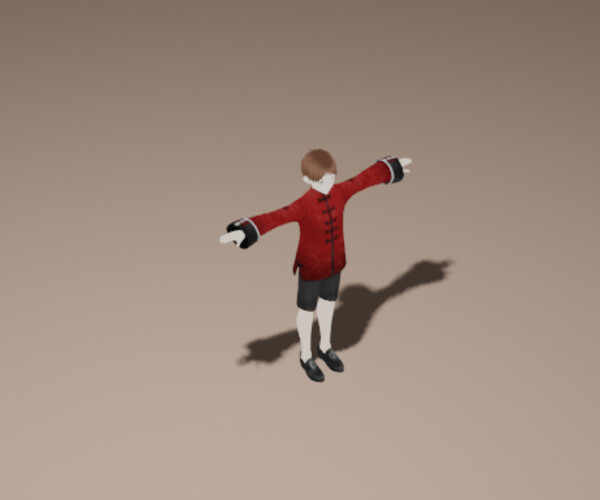 ArtStation - Anime Man Character - Festival Style | Game Assets
