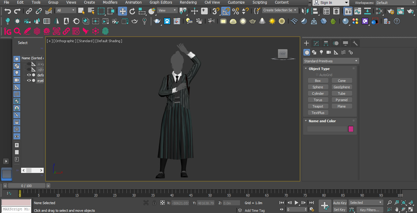 ArtStation - School Uniform | Game Assets