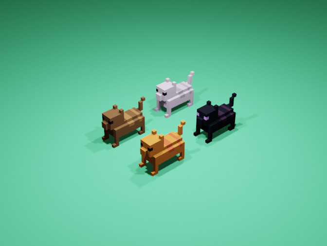 ArtStation - Cubic Cats | Resources