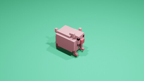 ArtStation - Cubic Pig | Game Assets