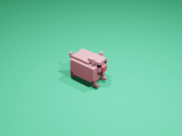 ArtStation - Cubic Pig | Game Assets