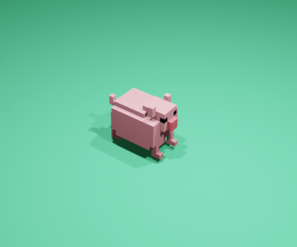 ArtStation - Cubic Pig | Game Assets