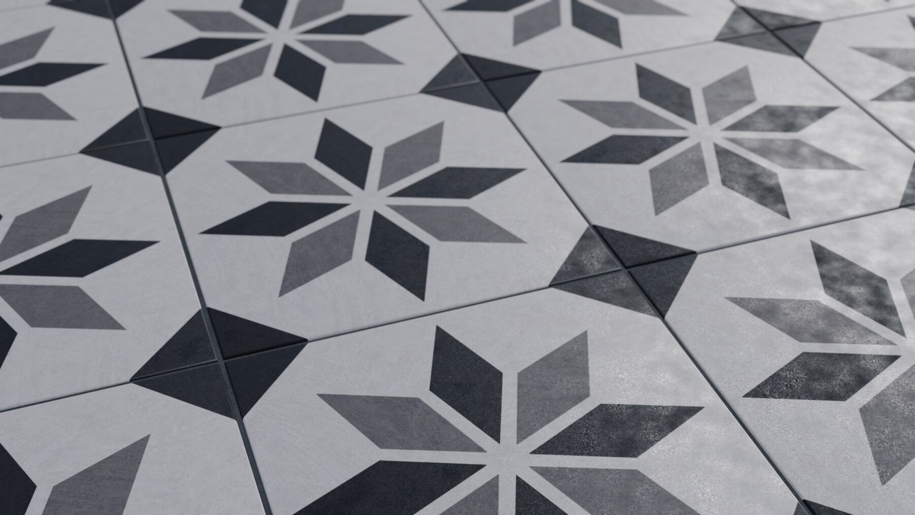 ArtStation - Bathroom Tiles 3D Model | Game Assets