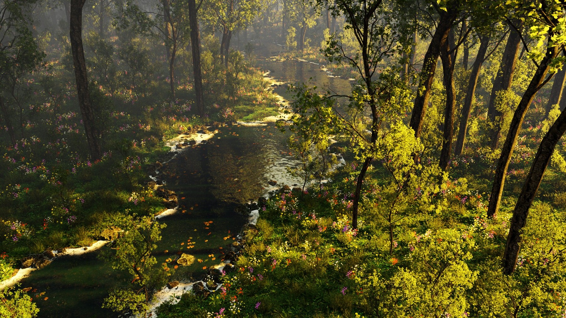 ArtStation - Mystic brook | Resources