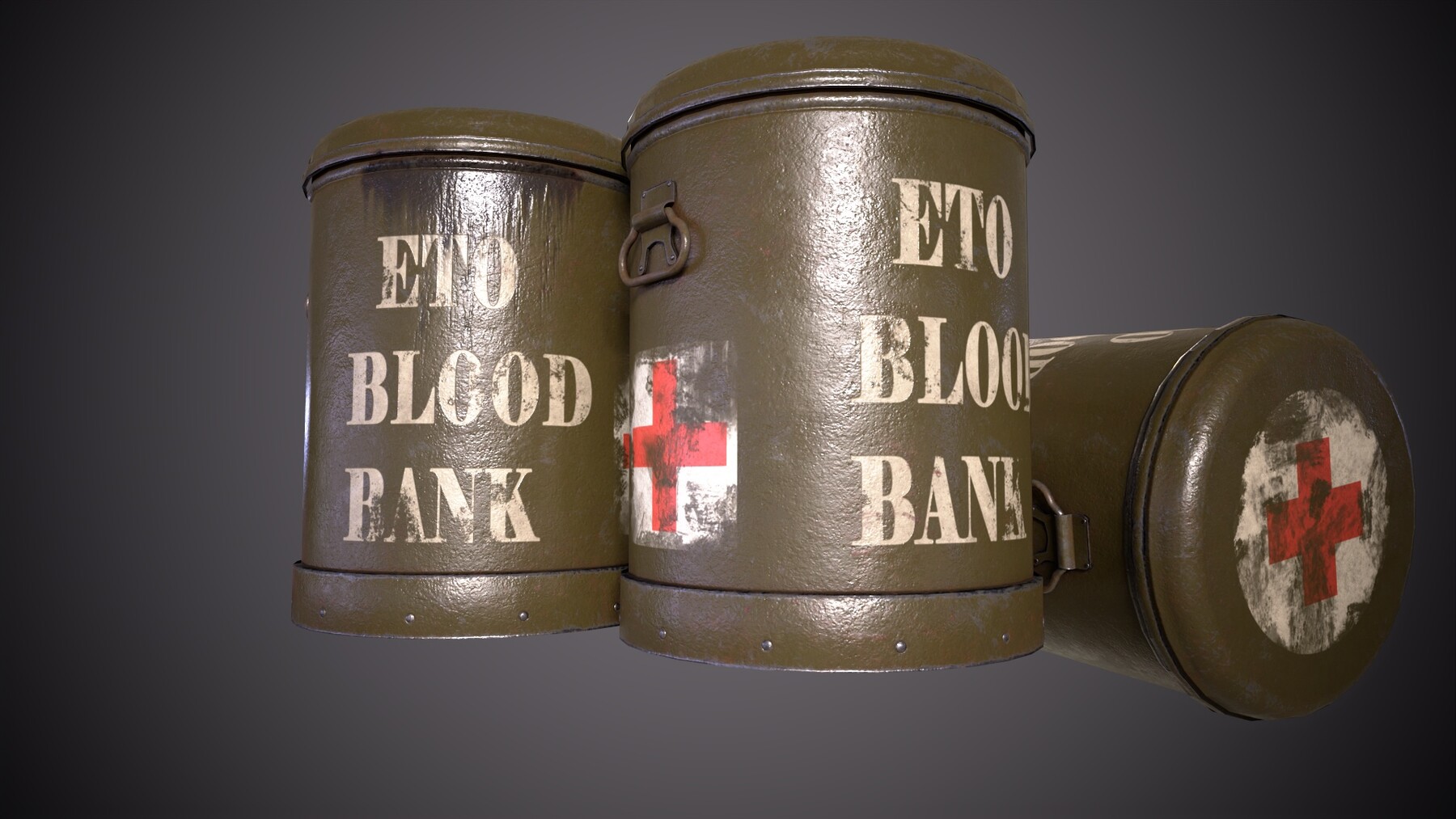 ArtStation - BloodBank Lowpoly Model | Resources