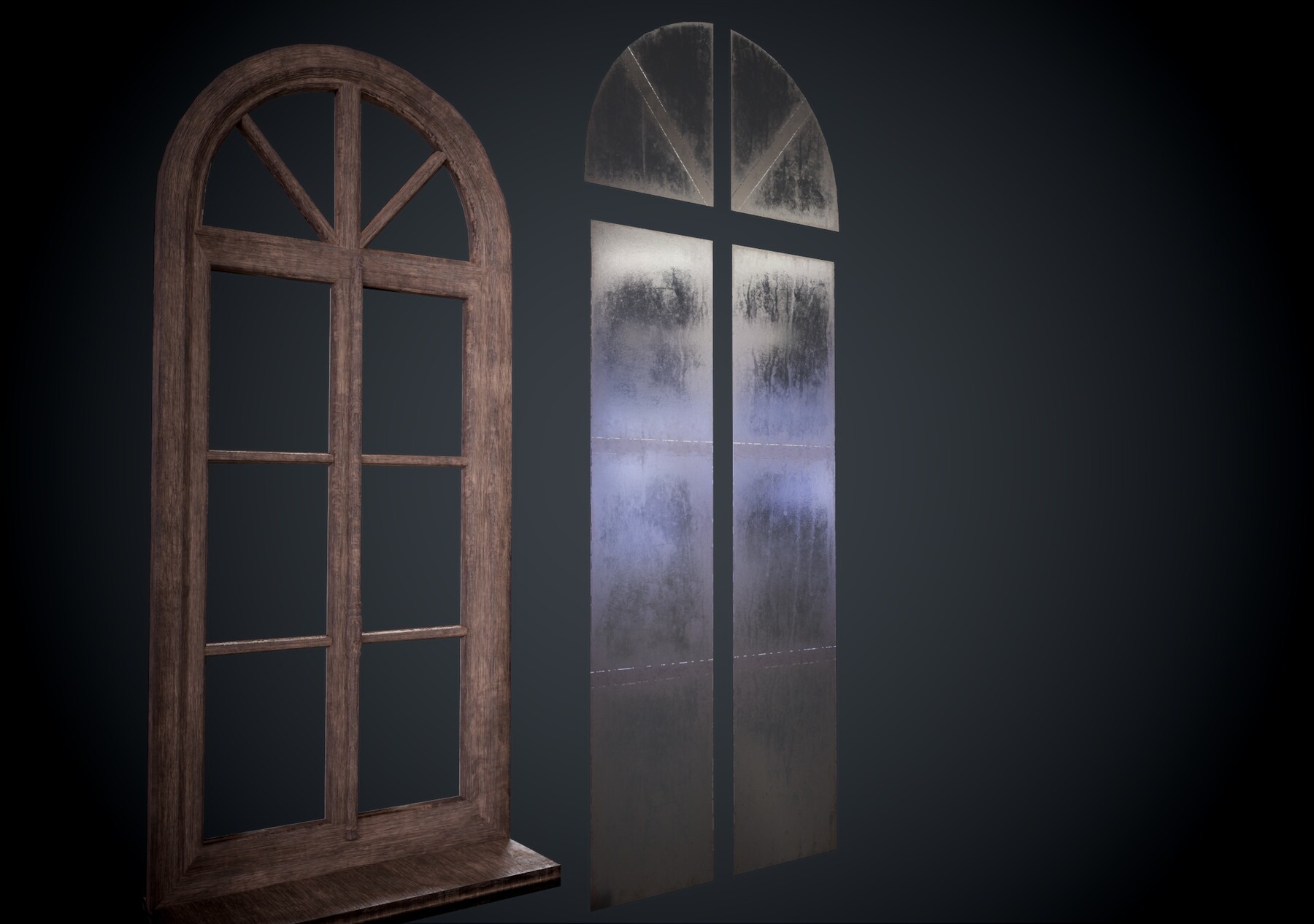 ArtStation - Window Lowpoly model | Game Assets