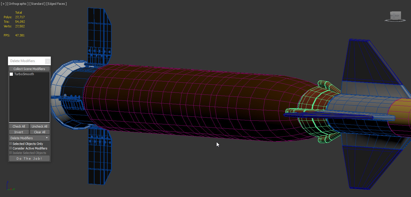 ArtStation - Pantsir S1 Two-Stage Missile 57E6E 3D Model | Resources