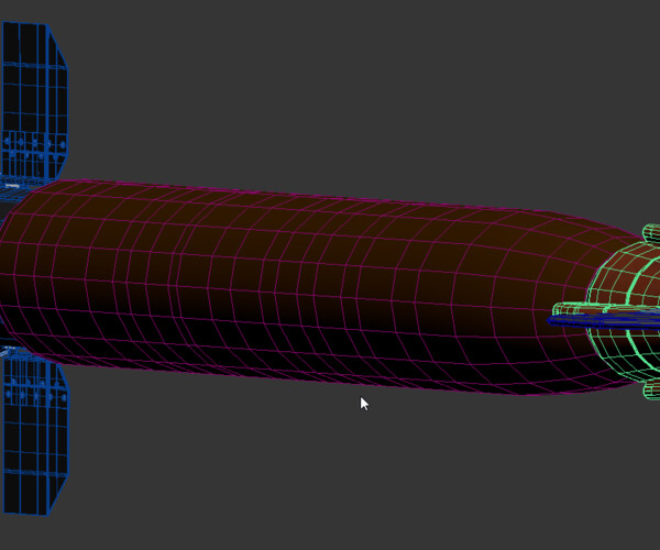 ArtStation - Pantsir S1 Two-Stage Missile 57E6E 3D Model | Resources