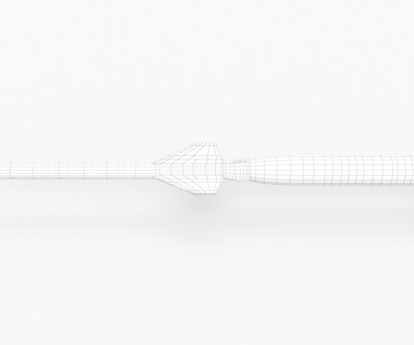 ArtStation - Pantsir S1 Two-Stage Missile 57E6E 3D Model | Resources