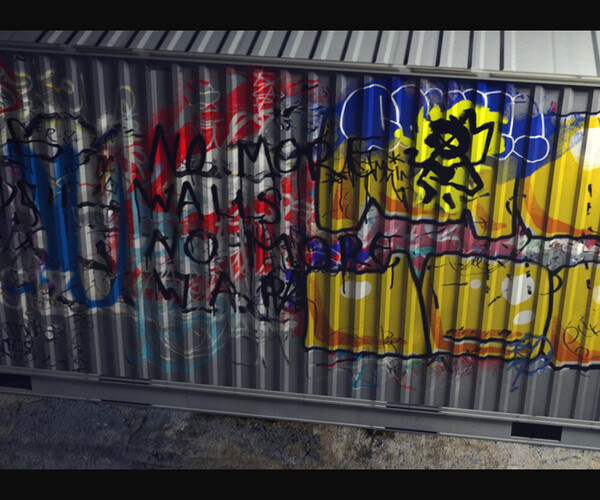 ArtStation - GRAFFITI DECALS Vol.1 | Game Assets