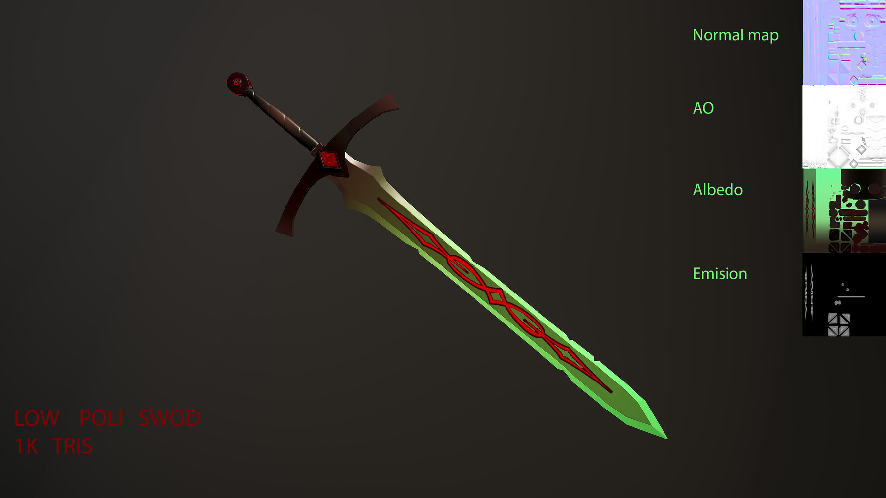 ArtStation - Sword | Game Assets