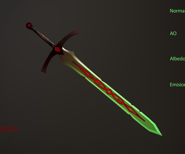 ArtStation - Sword | Game Assets