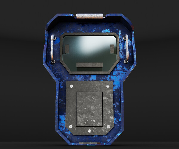 ArtStation - Deployable Riot Shield - Turntide | Game Assets