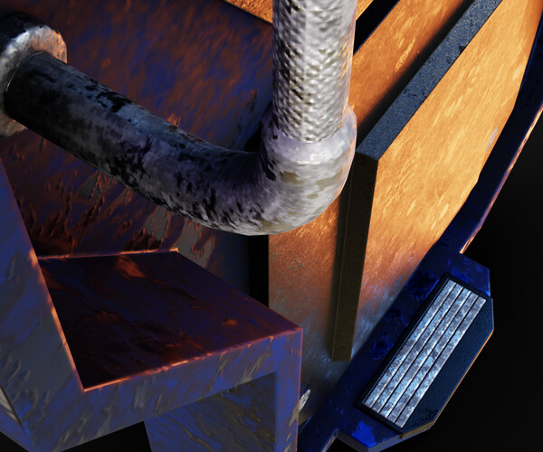 ArtStation - Deployable Riot Shield - Turntide | Game Assets