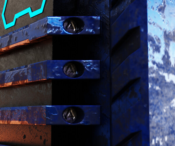 ArtStation - Deployable Riot Shield - Turntide | Game Assets