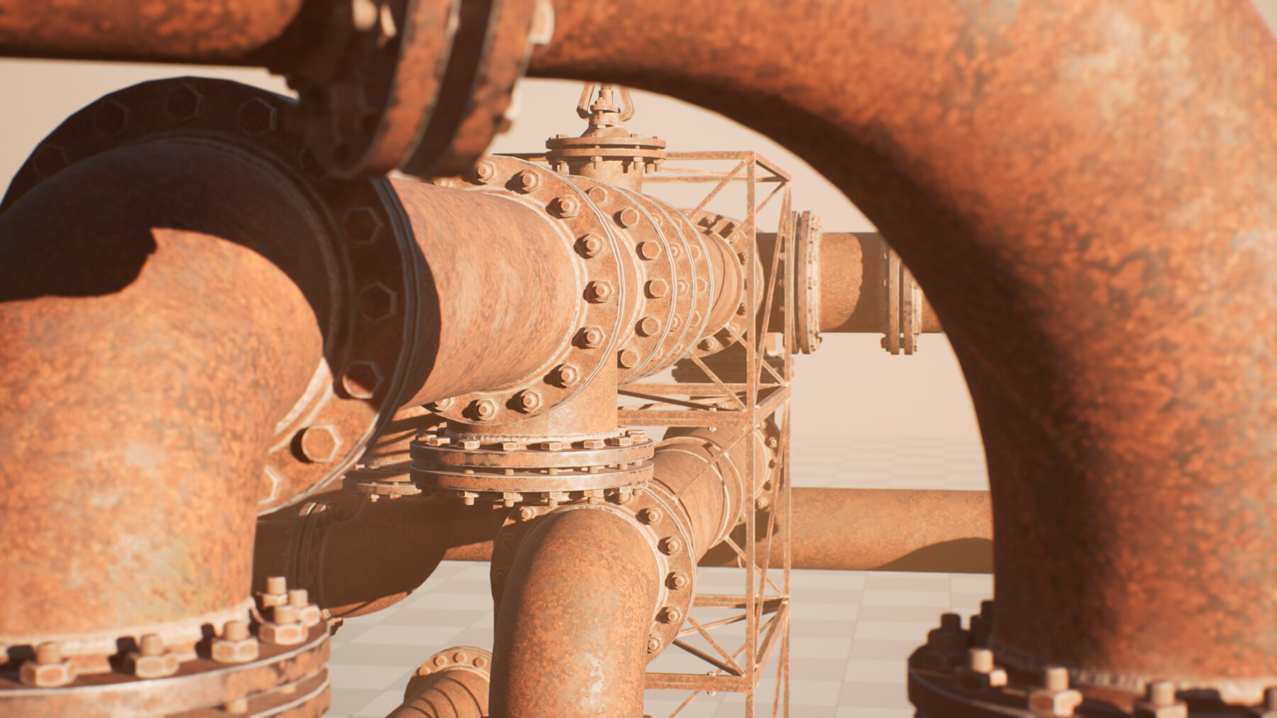 ArtStation - Modular Pipe Kit | Game Assets