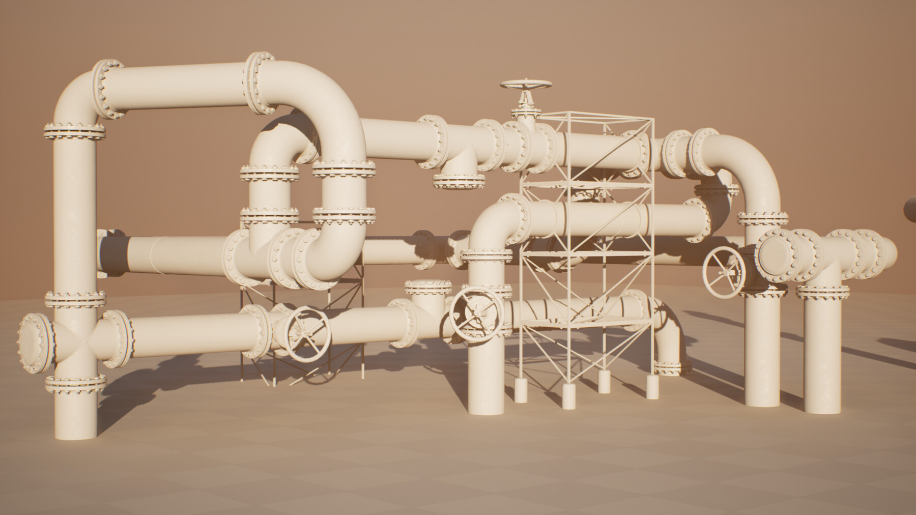 ArtStation - Modular Pipe Kit | Game Assets