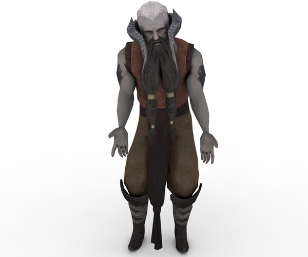 ArtStation - 3D Alien Priest Rigged | Game Assets