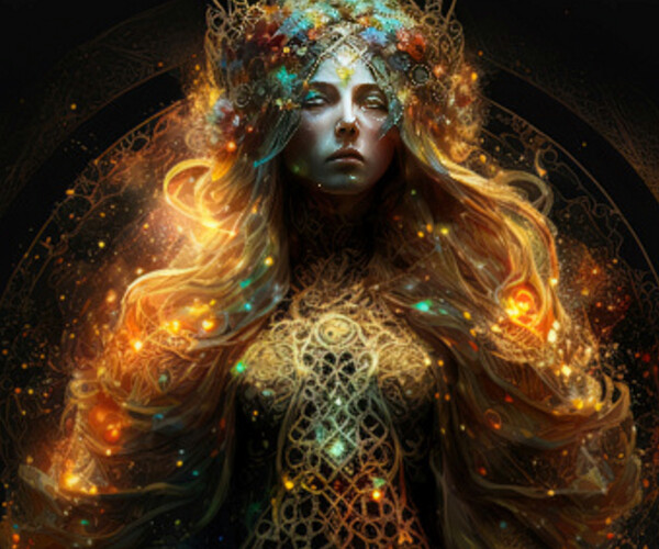 ArtStation - The Mythical Goddess | Artworks