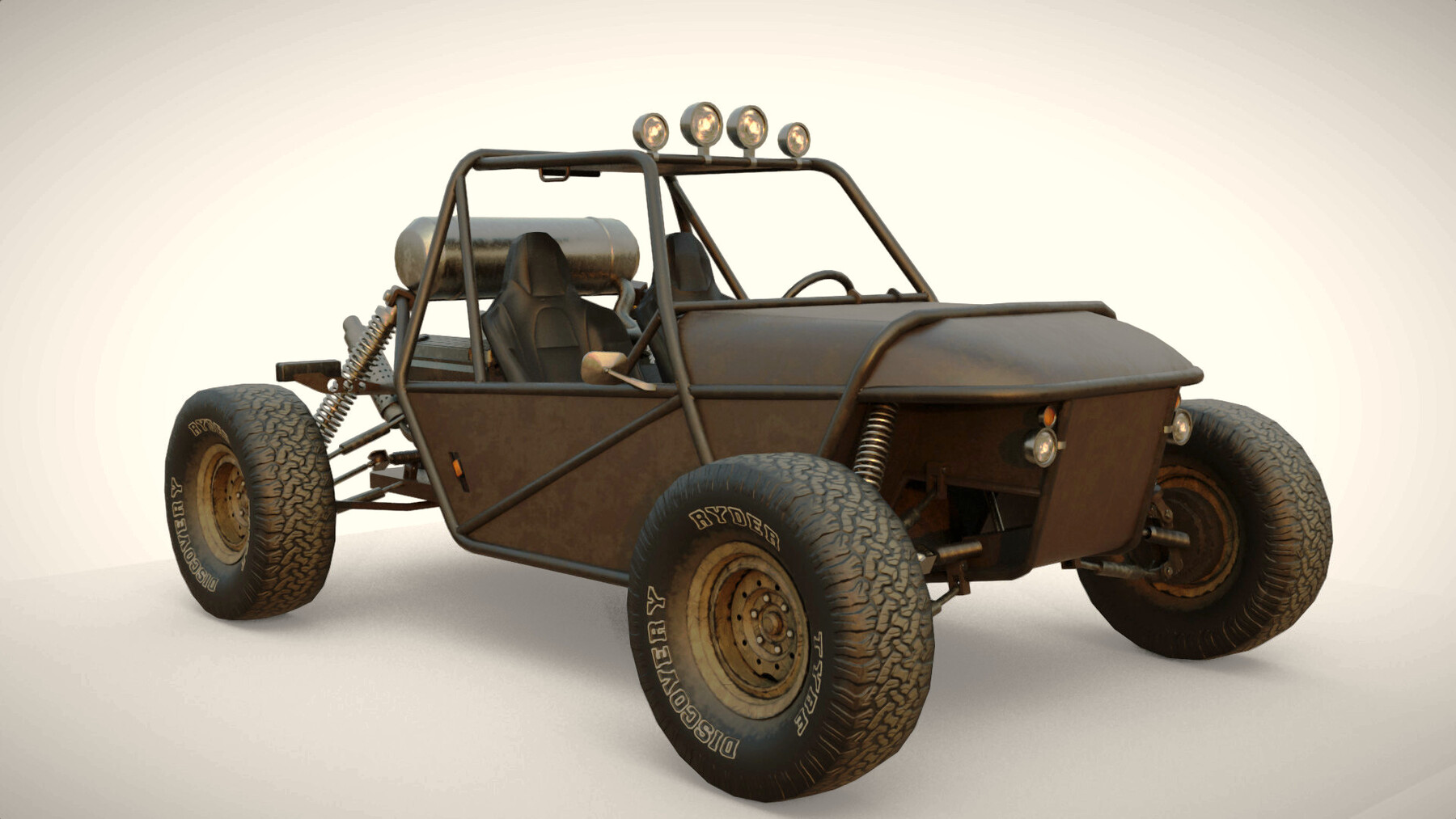 ArtStation - Dune buggy | Game Assets