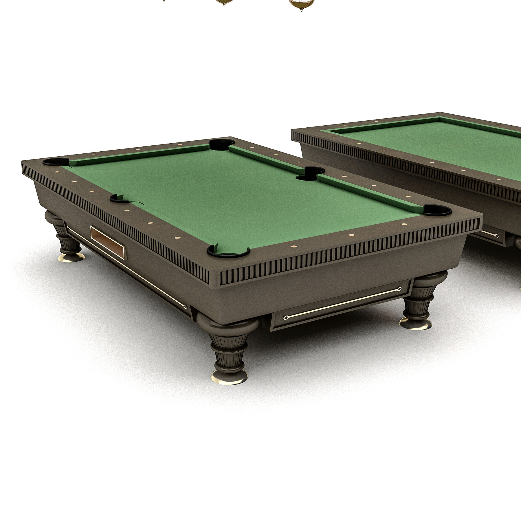 ArtStation - 3D billiard hall assets model | Resources