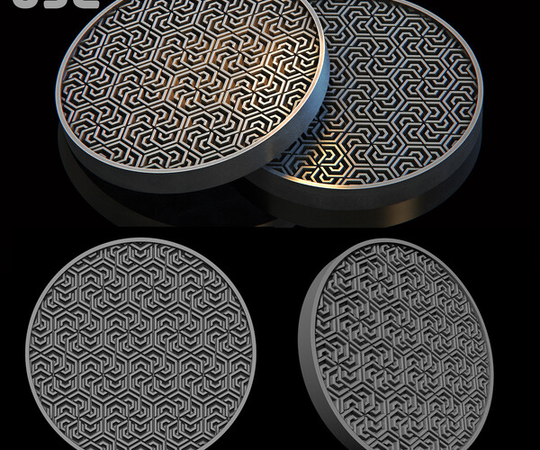 ArtStation - Fiber Laser Coins - Combo Set 06 | Resources