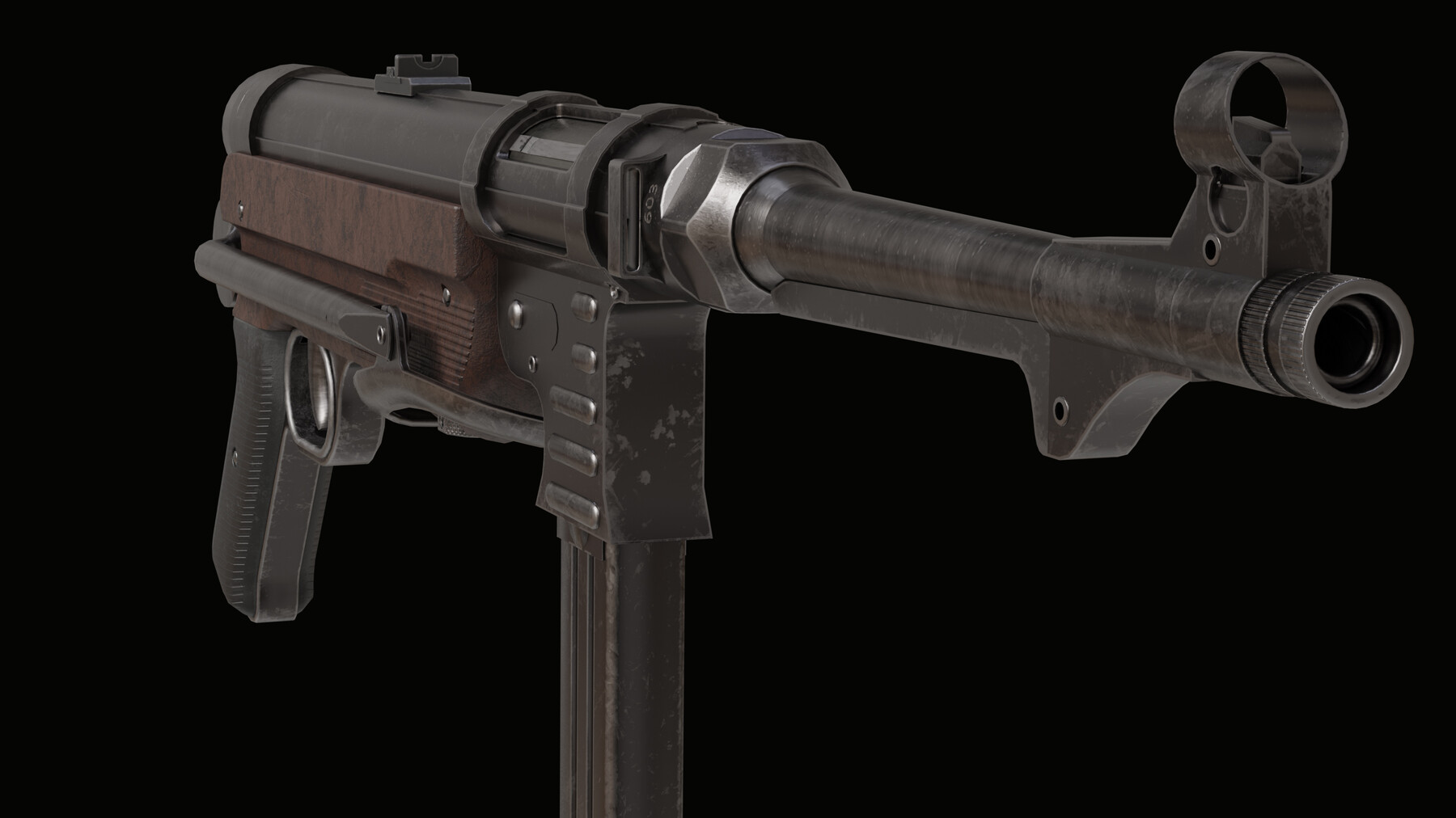 ArtStation - MP40 (Maschinenpistole 40) | Resources