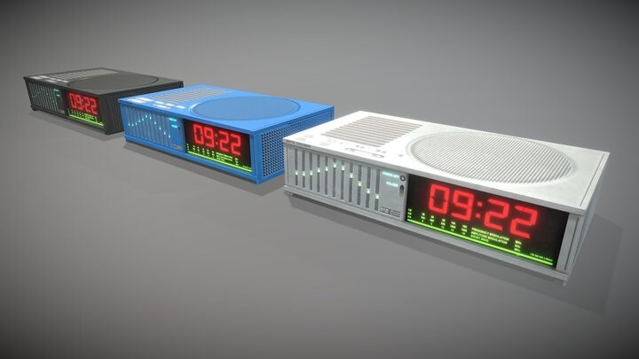 ArtStation - Alarm clocks | Game Assets