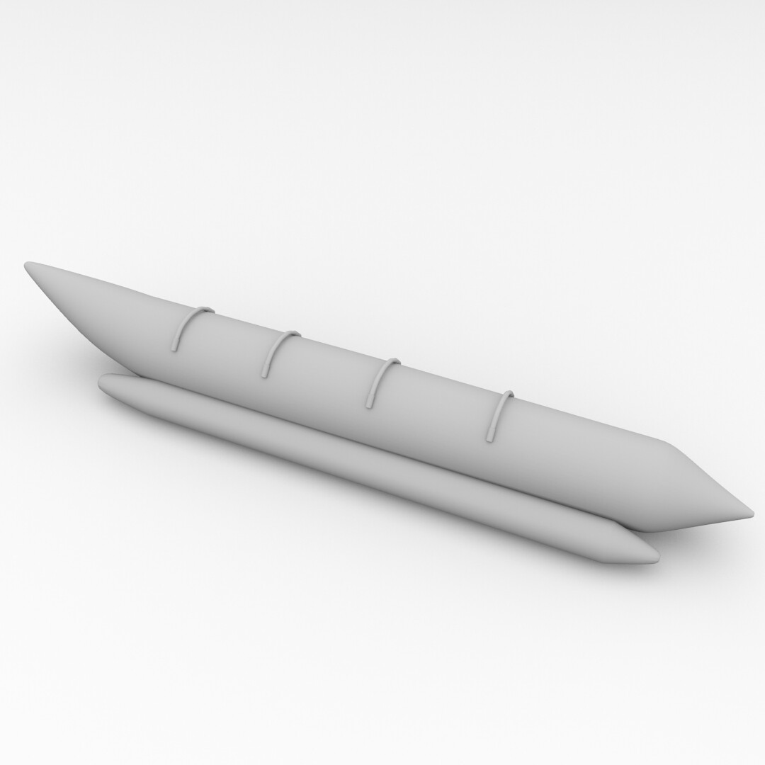 ArtStation - Banana Boat | Game Assets