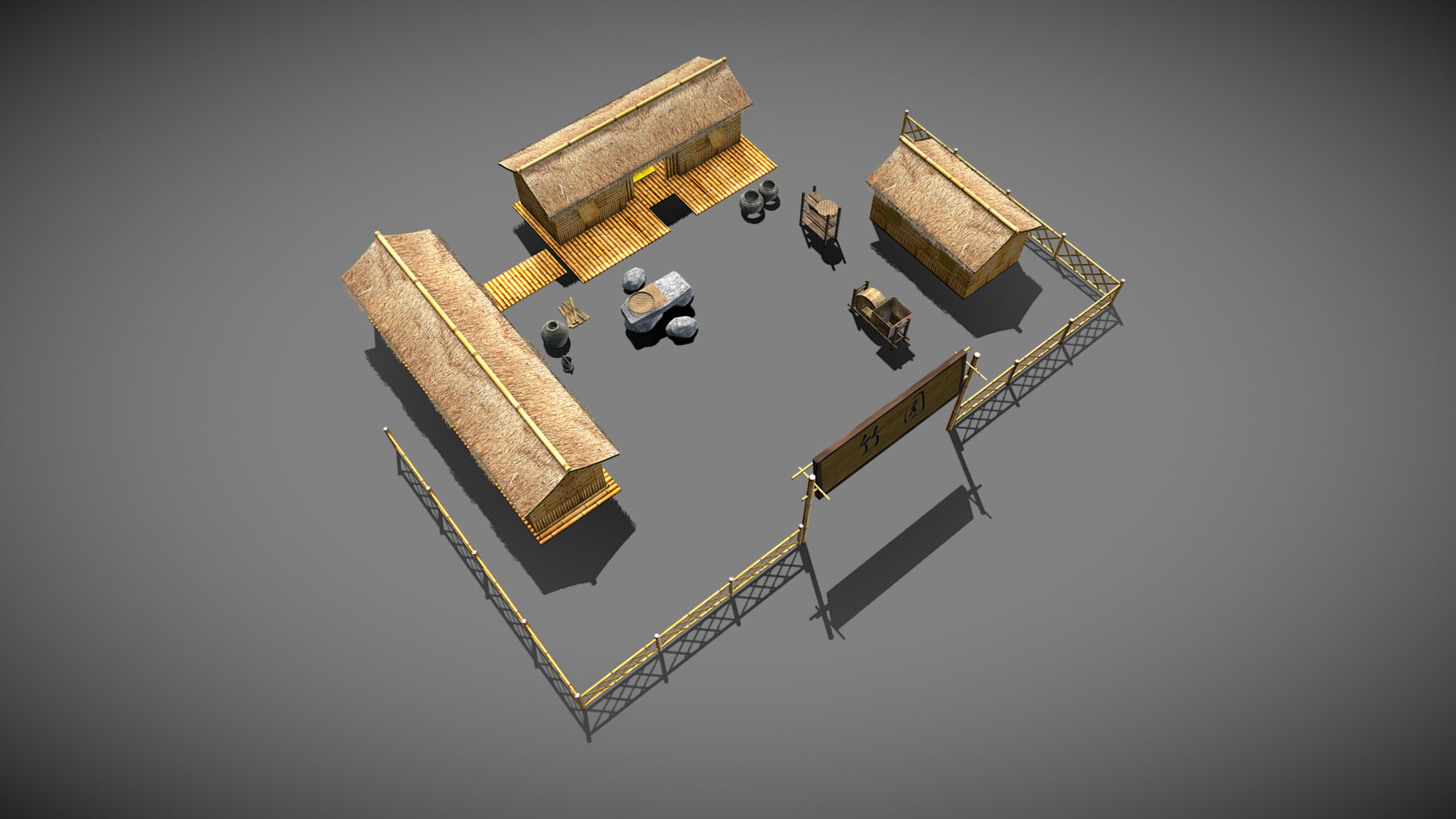 ArtStation - Yard | Game Assets