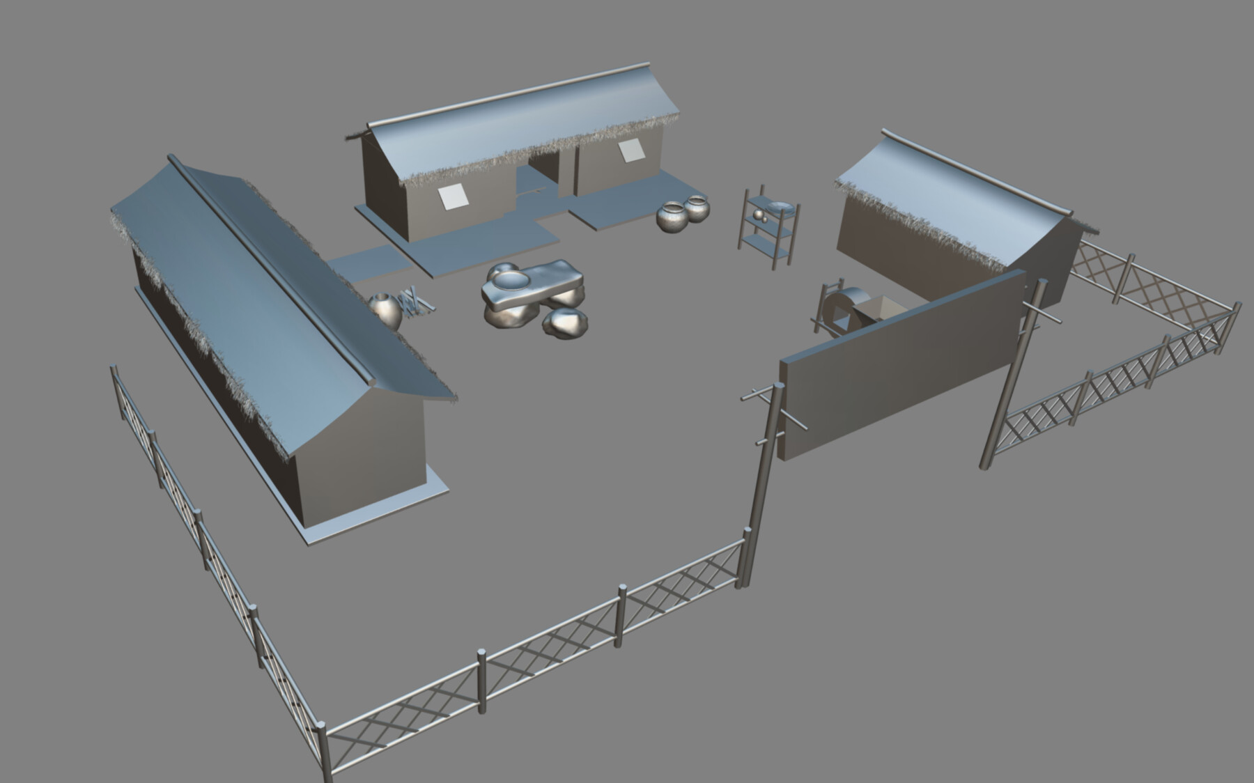 ArtStation - Yard | Game Assets