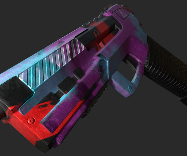 ArtStation - Tech Weapon (Cyberpunk 2077) | Game Assets