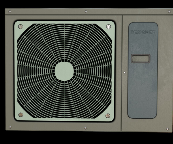 ArtStation - Air conditioner outdoor unit video tutorial | Tutorials