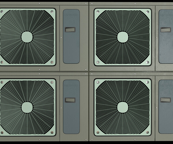 ArtStation - Air conditioner outdoor unit video tutorial | Tutorials