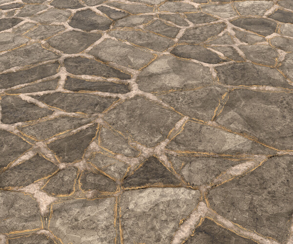 ArtStation - Rubble Pavement PBR texture | Game Assets